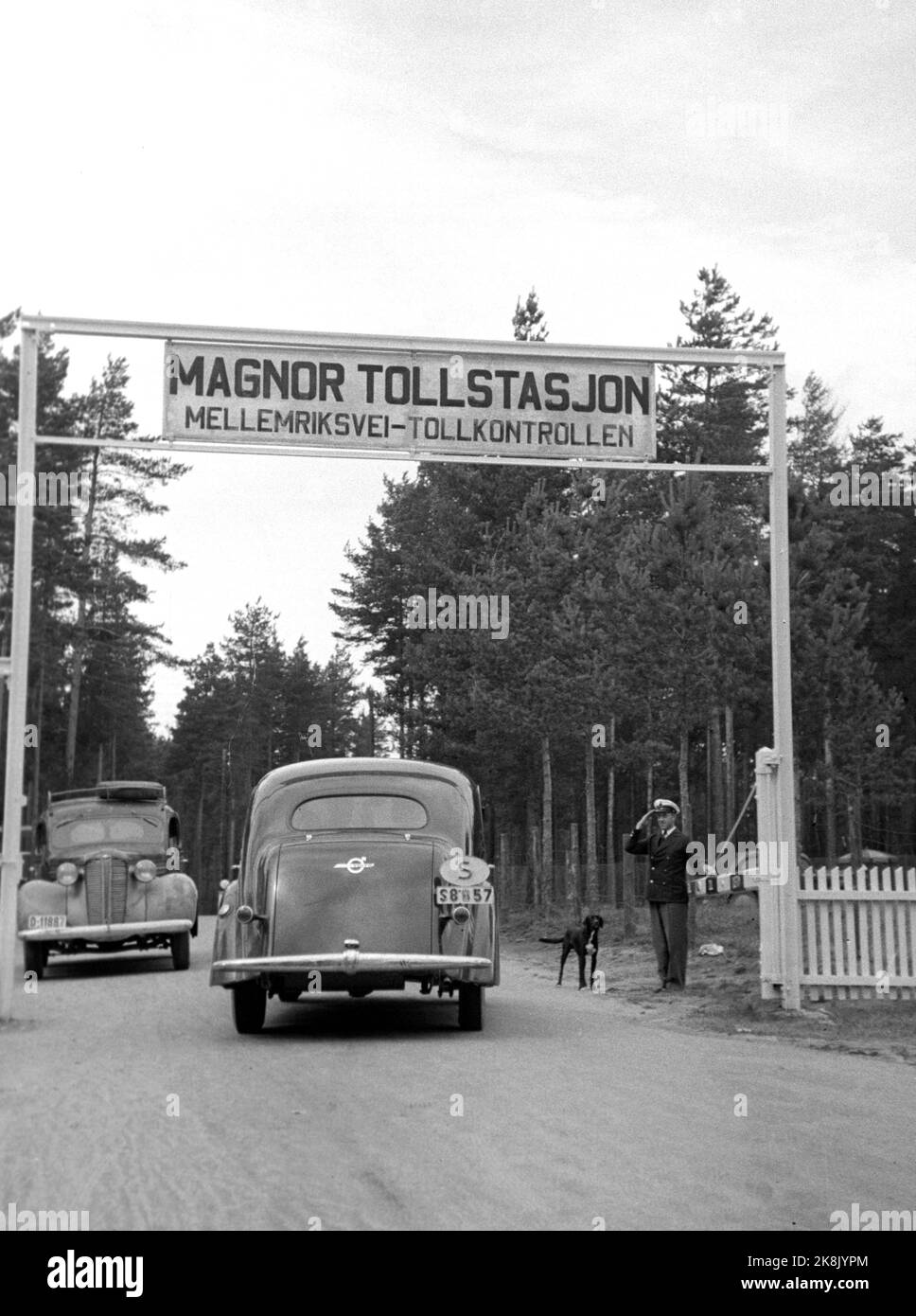 Magnor 19460907. Then finally opens the last border booms towards ...