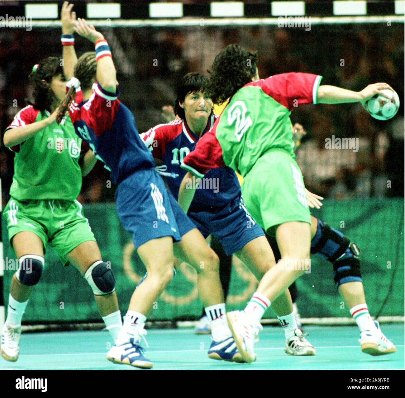 ATL0309-13 Atlanta, USA 3 August-96. Handball, Georgia World Congress ...