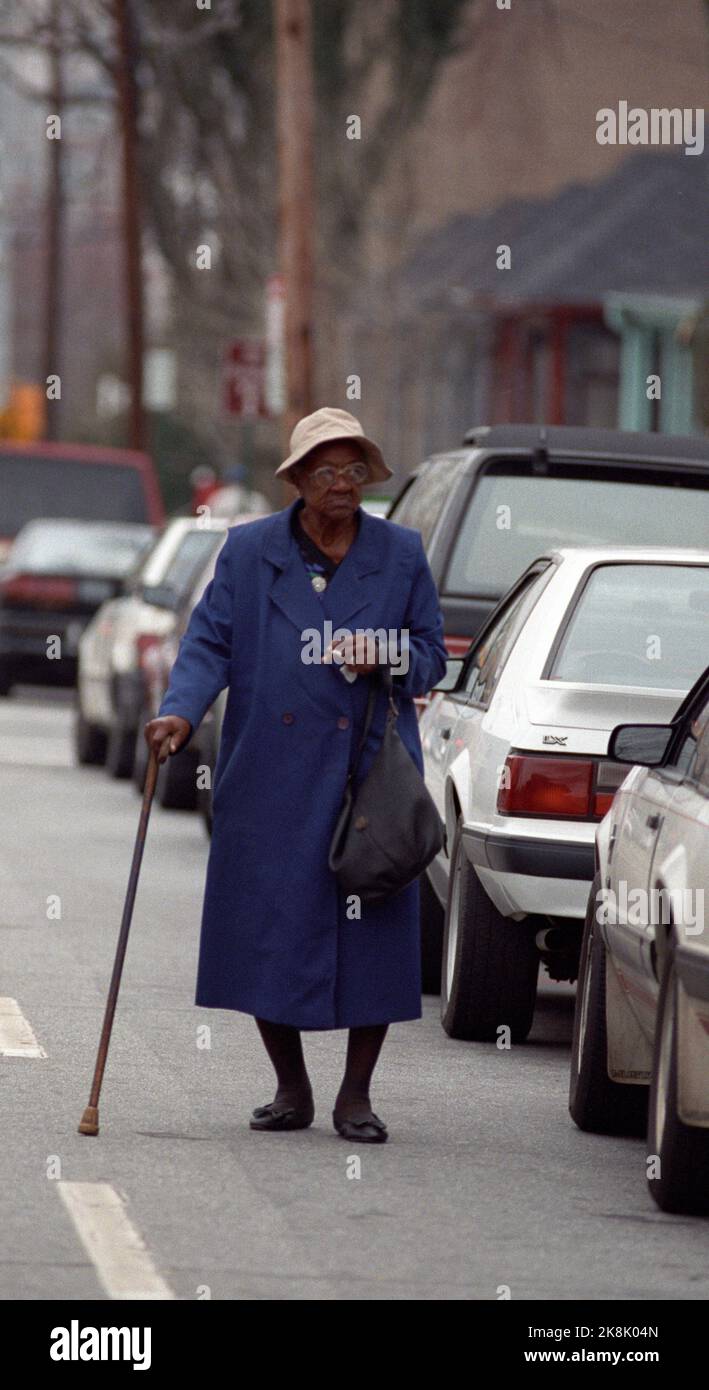 U.S.A. Atlanta February 10, 1993. Queen Sonja visits the upcoming ...