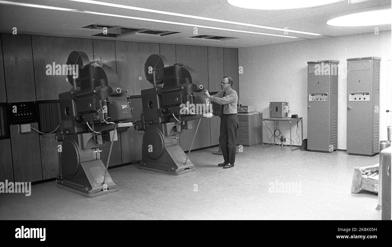 Oslo 19640908: Colosseum cinema will soon reopen after the fire, with ...