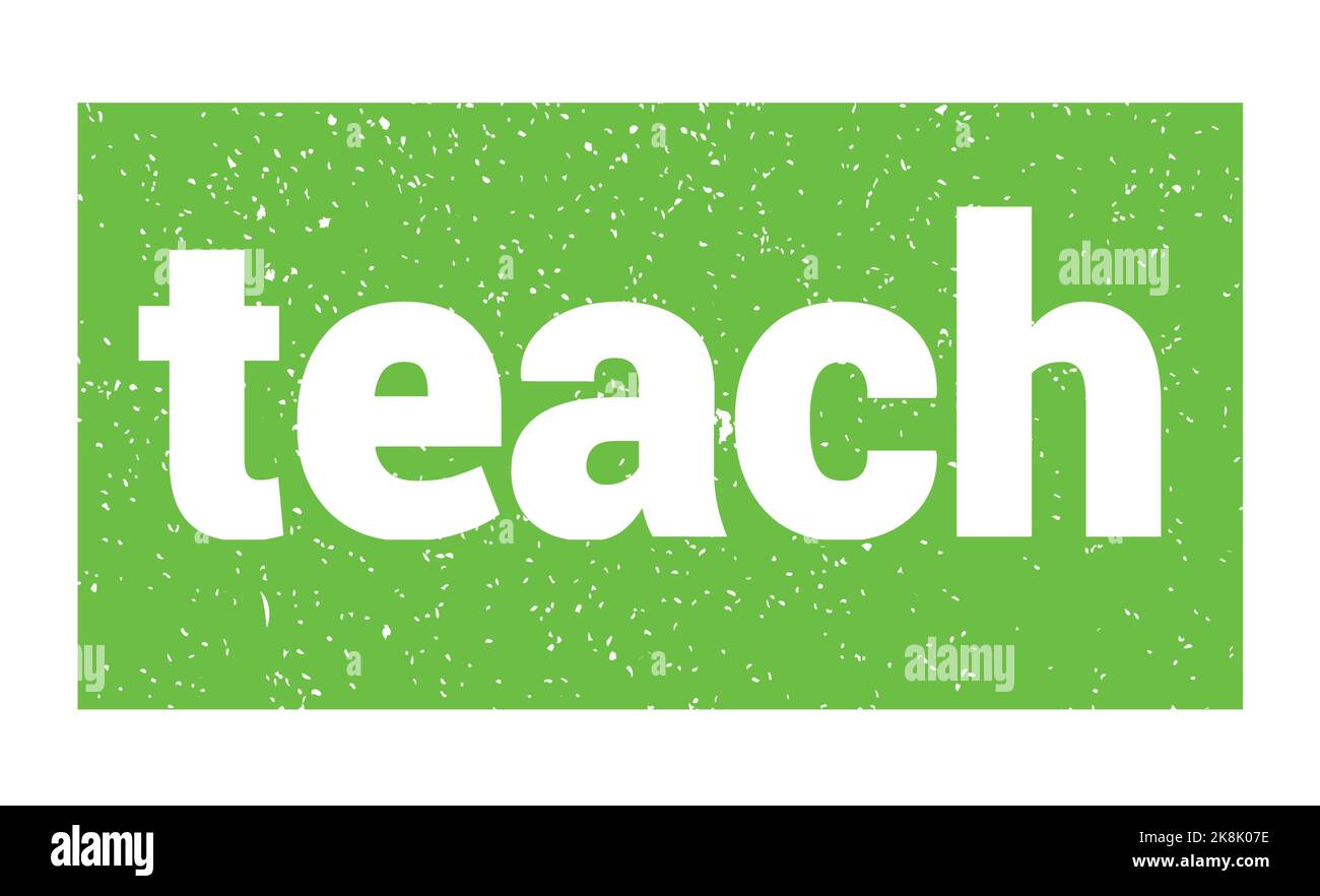 Teach stamp hi-res stock photography and images - Alamy