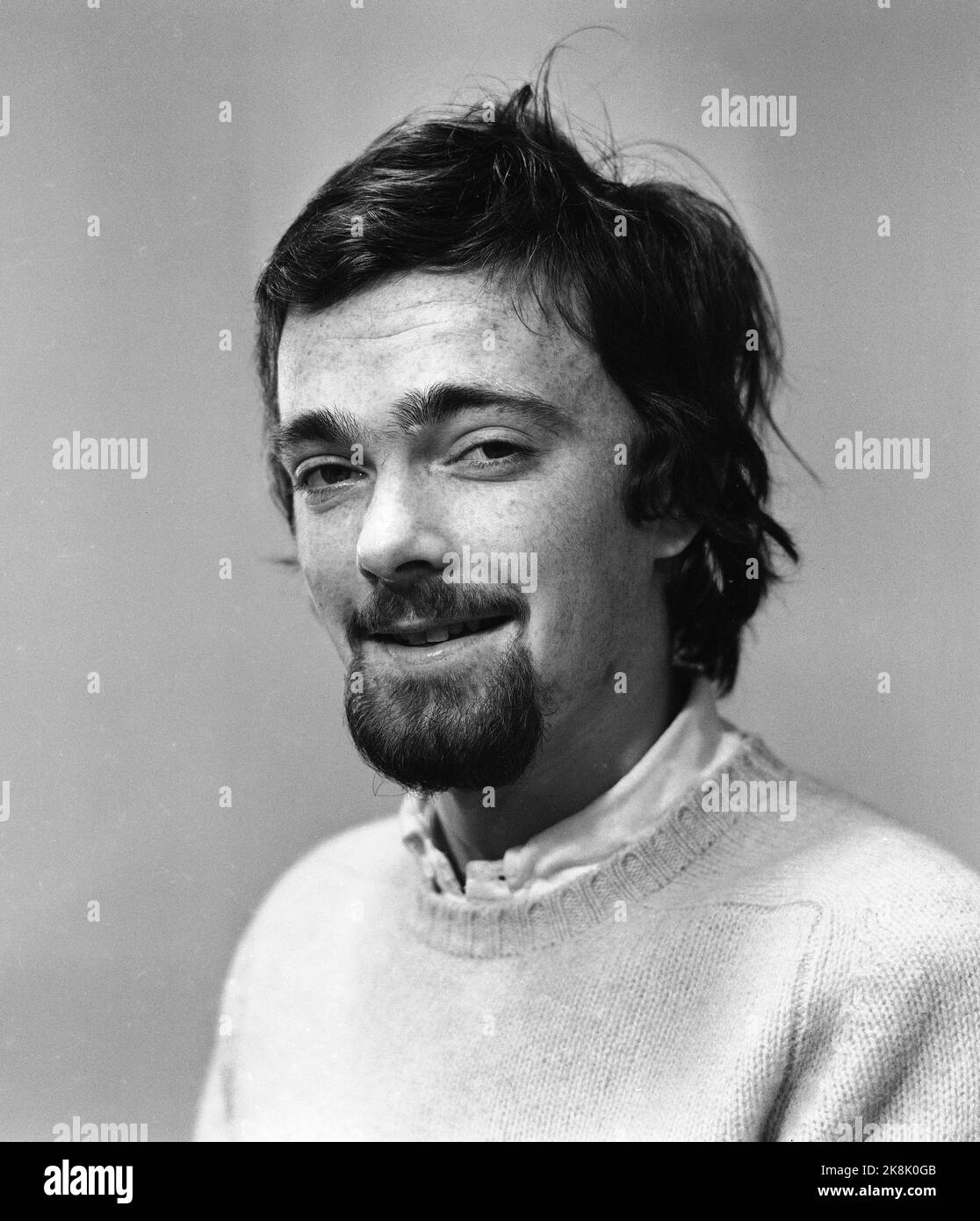 Oslo 19700109 Actor Øyvind Blunck Portrait. Photo: NTB / NTB Stock ...