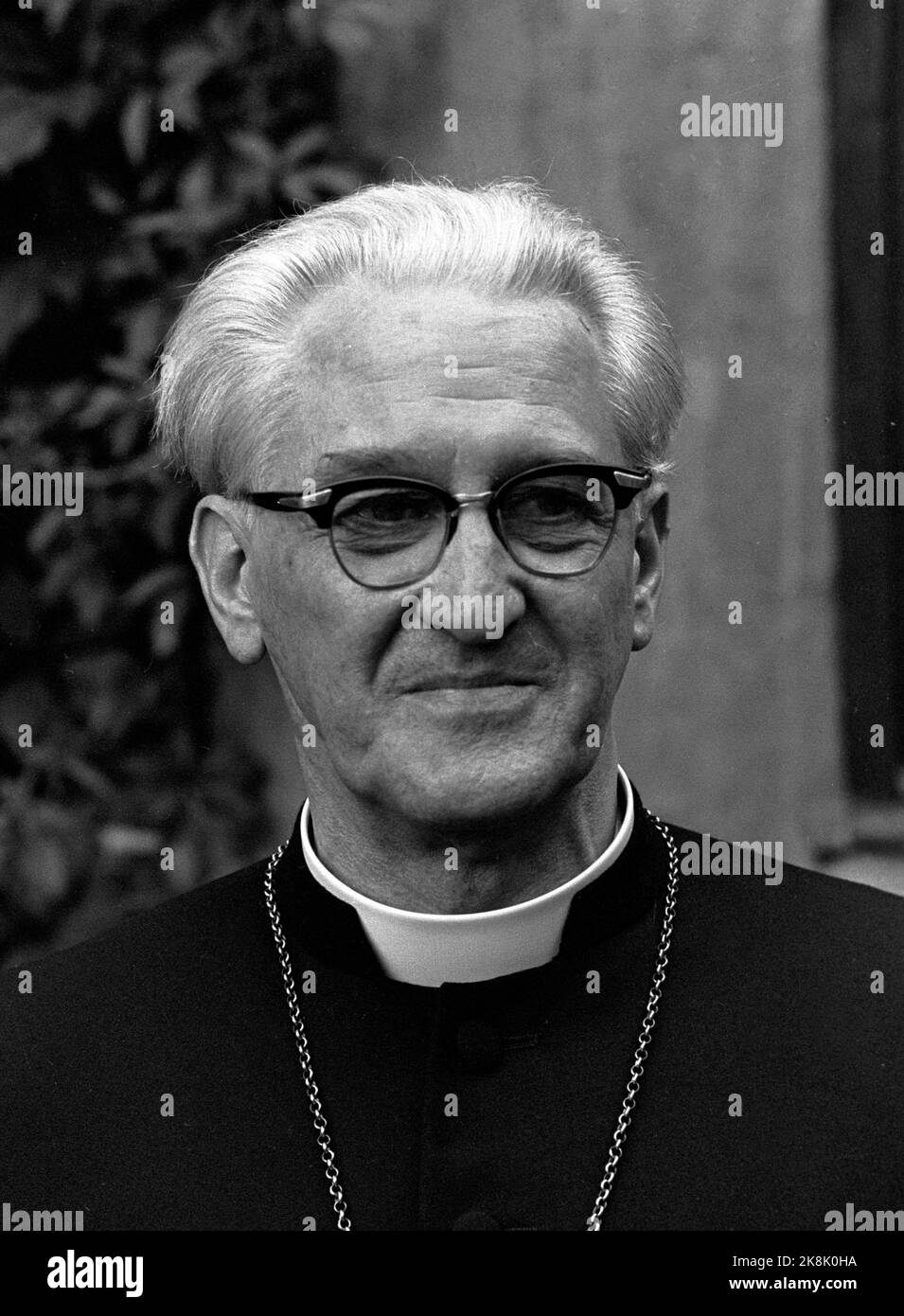 Oslo 19680730 bishop monrad norderval photo hi-res stock photography ...