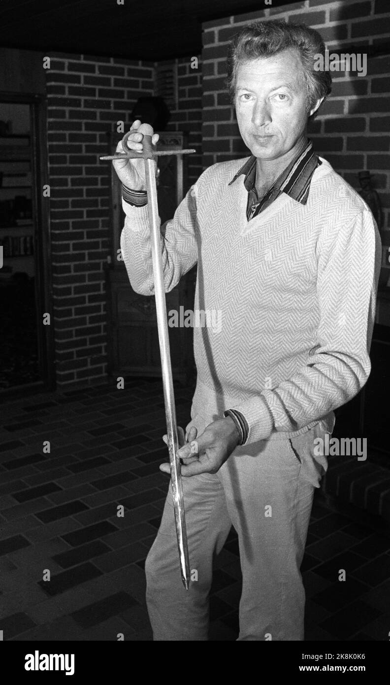 Oslo 11 August 1979. Author Kjell Hallbing. Photo: NTB / NTB Stock ...
