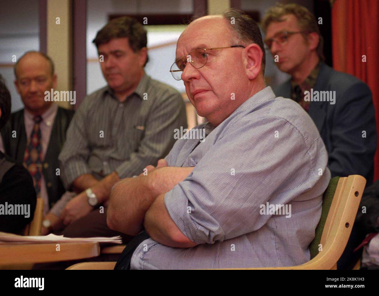 Oslo. Unrest in NSB. Chairman Arne Rettedal is for privatization of ...