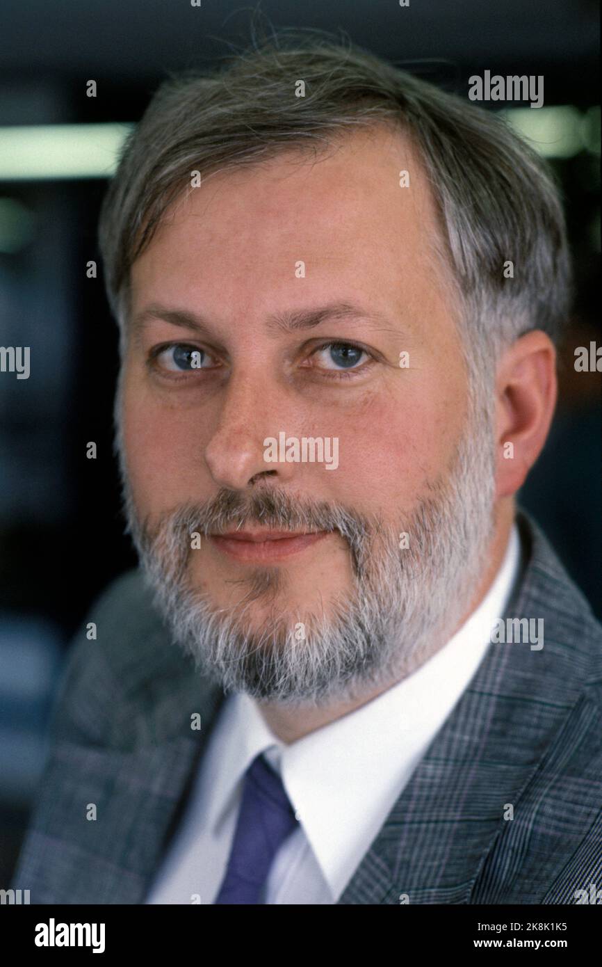 Oslo 19880713: Hroar Hansen, politician (Frp), newspaper owner ...