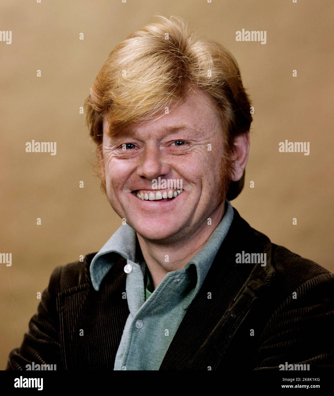 Oslo November 1977. Program secretary in NRK and politician Stein ...