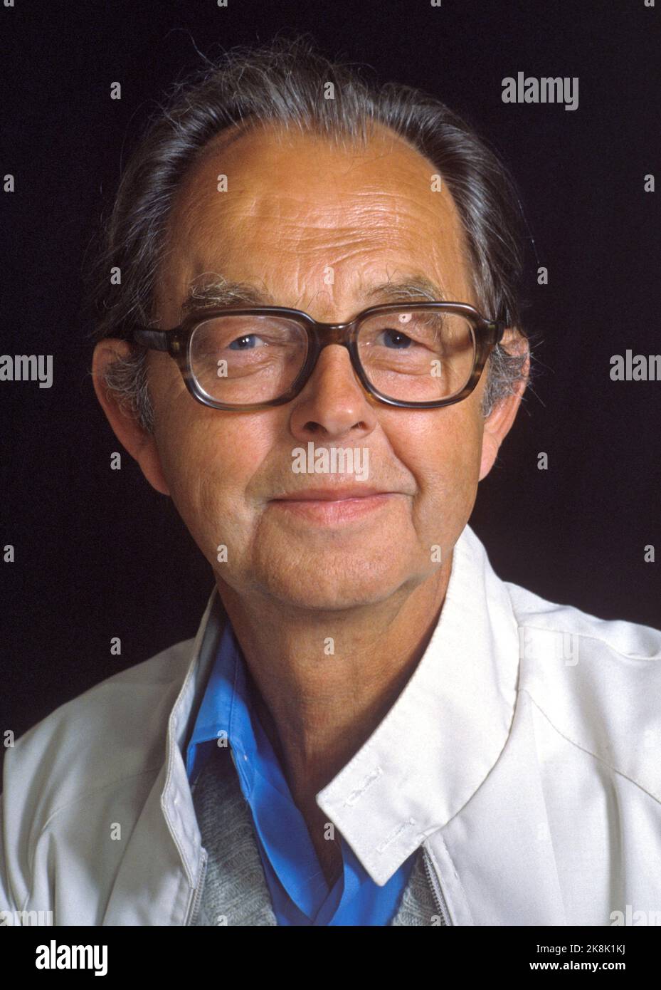 Oslo 19830815: Sverre Hansen, actor, photographed August 15, 1983 ...