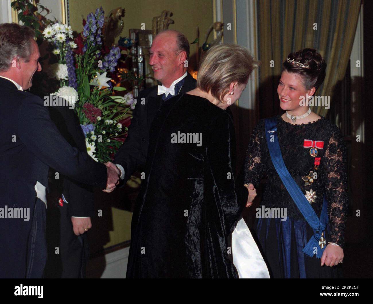 King harald and princess martha louise hi-res stock photography and ...