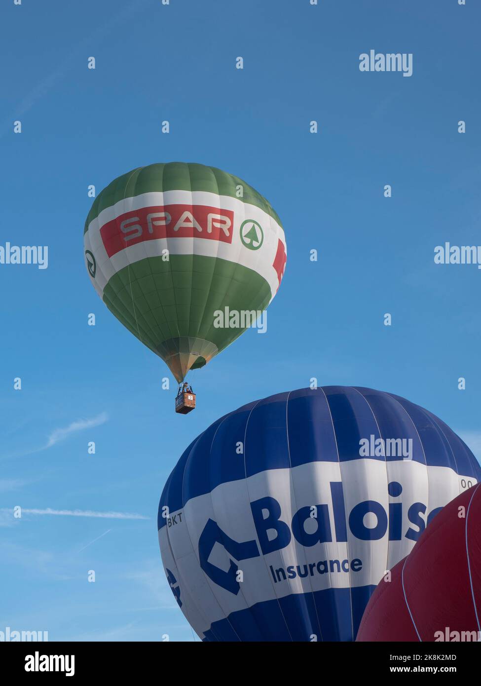 Sint Niklaas, Belgium, September 04, 2022, The hot air balloon of the ...