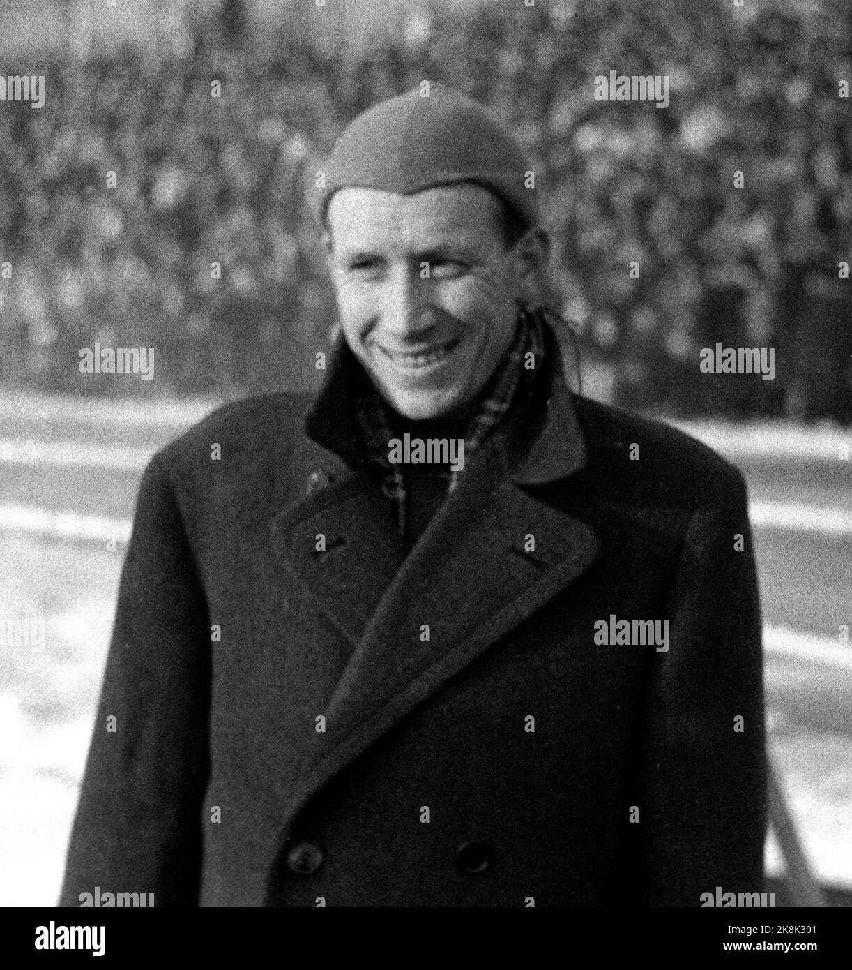 Oslo 19470216 world cup on skates hi-res stock photography and images ...