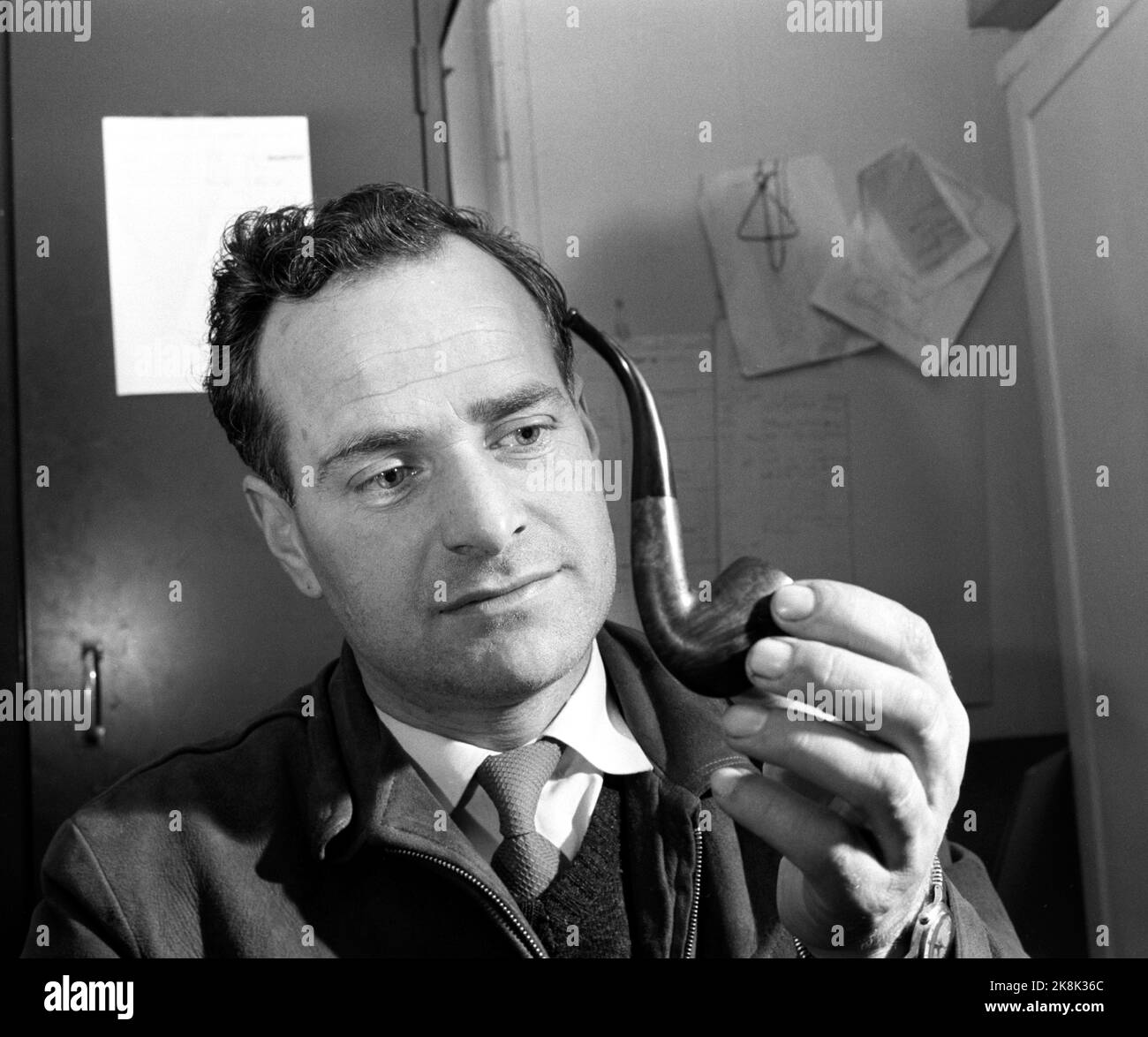 Oslo 1962 The weekly magazine's editorial staff must take place with a ...