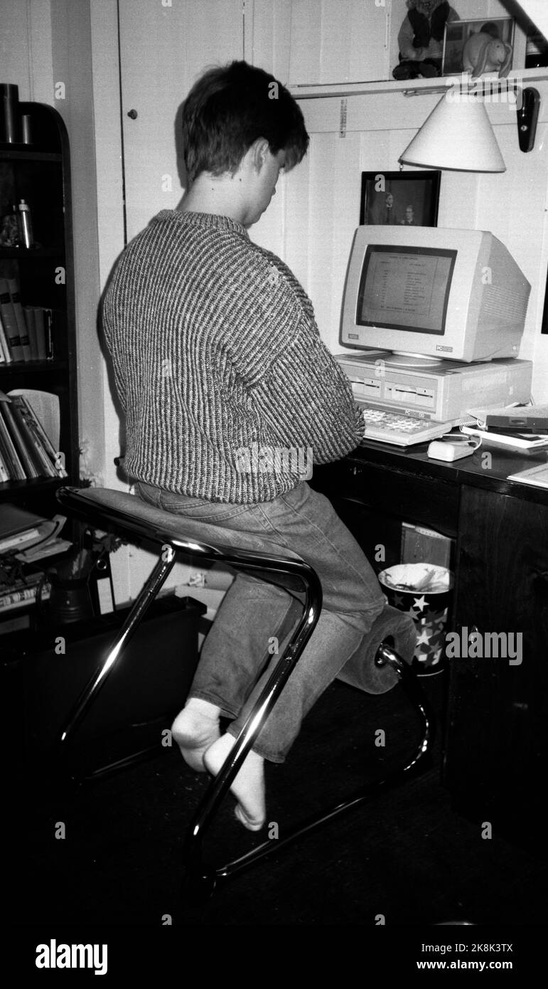 1988 computer room Black and White Stock Photos & Images - Alamy
