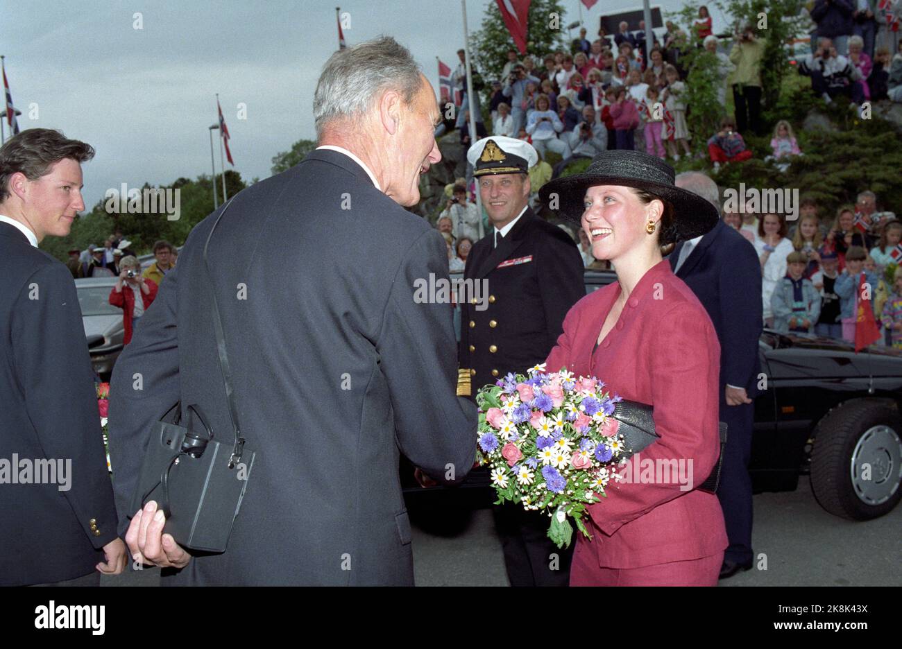 Princess martha louise photographed during the visit to alesund photo ...