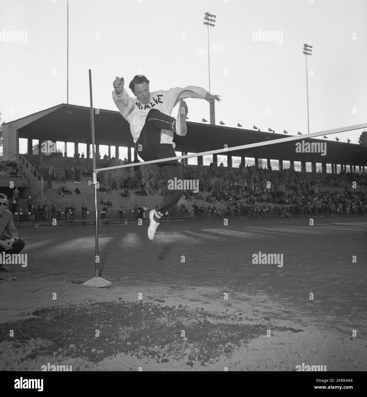 Oslo 1954 - "Autumn Parade" at Bislett. Arranged by the Norwegian ...