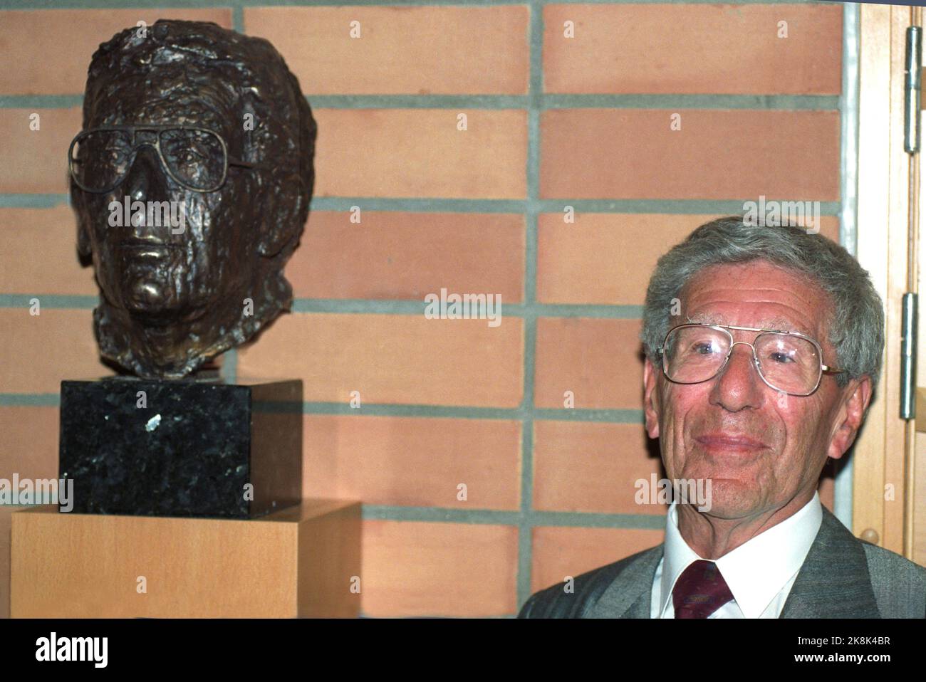 Oslo 19920603. Pianist Robert Levin in connection of the unveiling of ...
