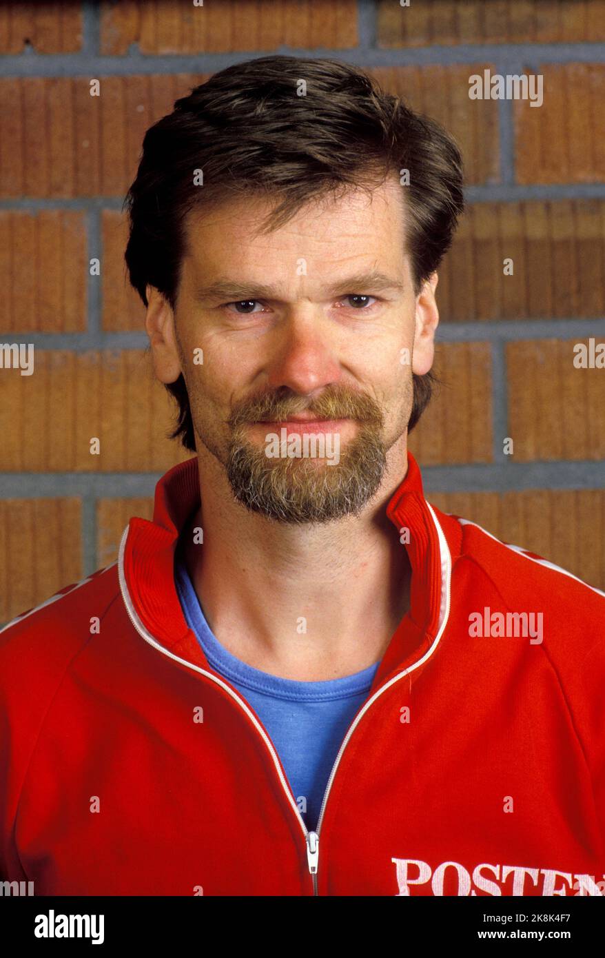 Oslo May 1988: Handball coach for the Norwegian women's team Sven Tore ...