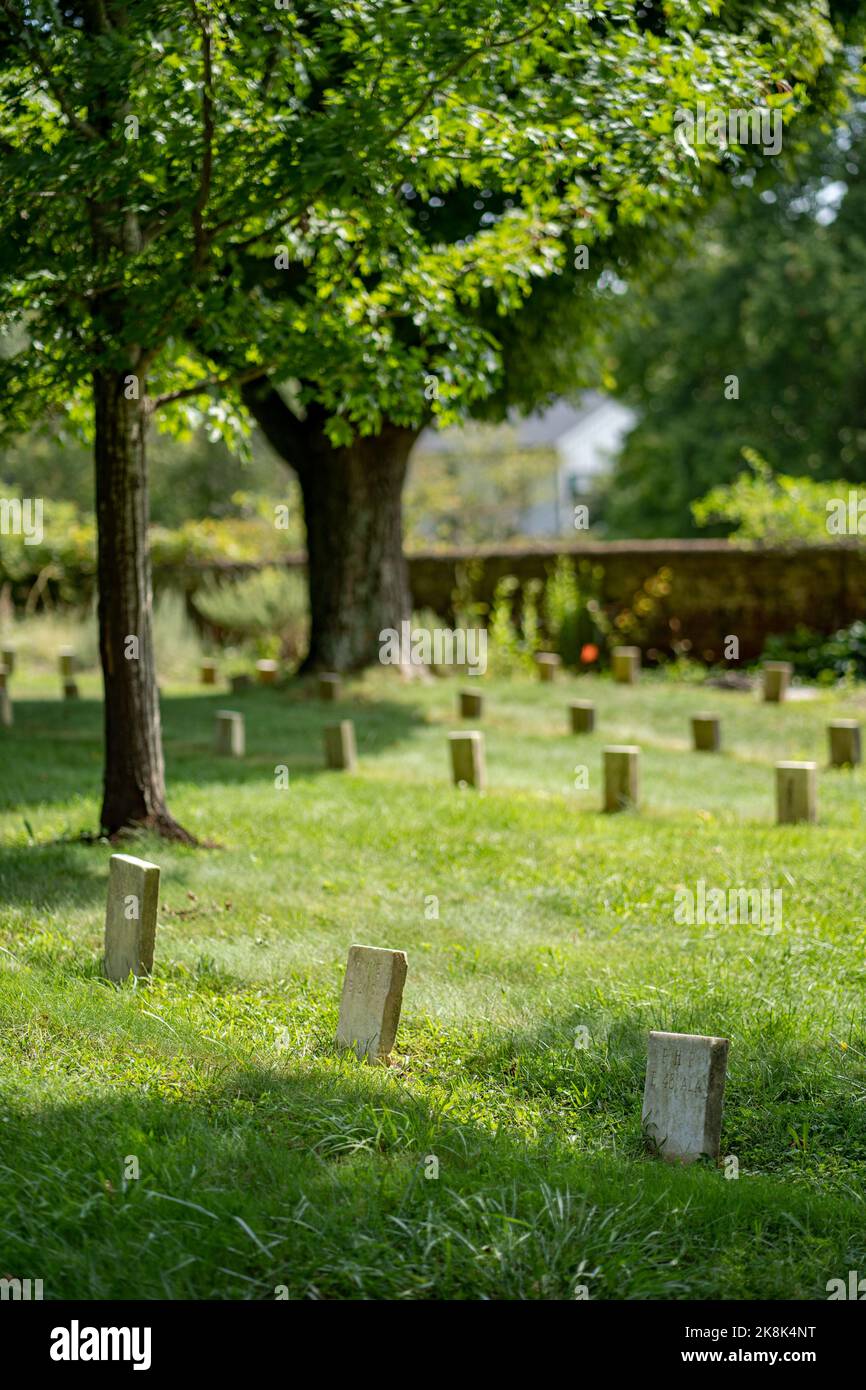 The Civil War Memorial Old City Cemetery Lynchburg Virginia Stock Photo ...
