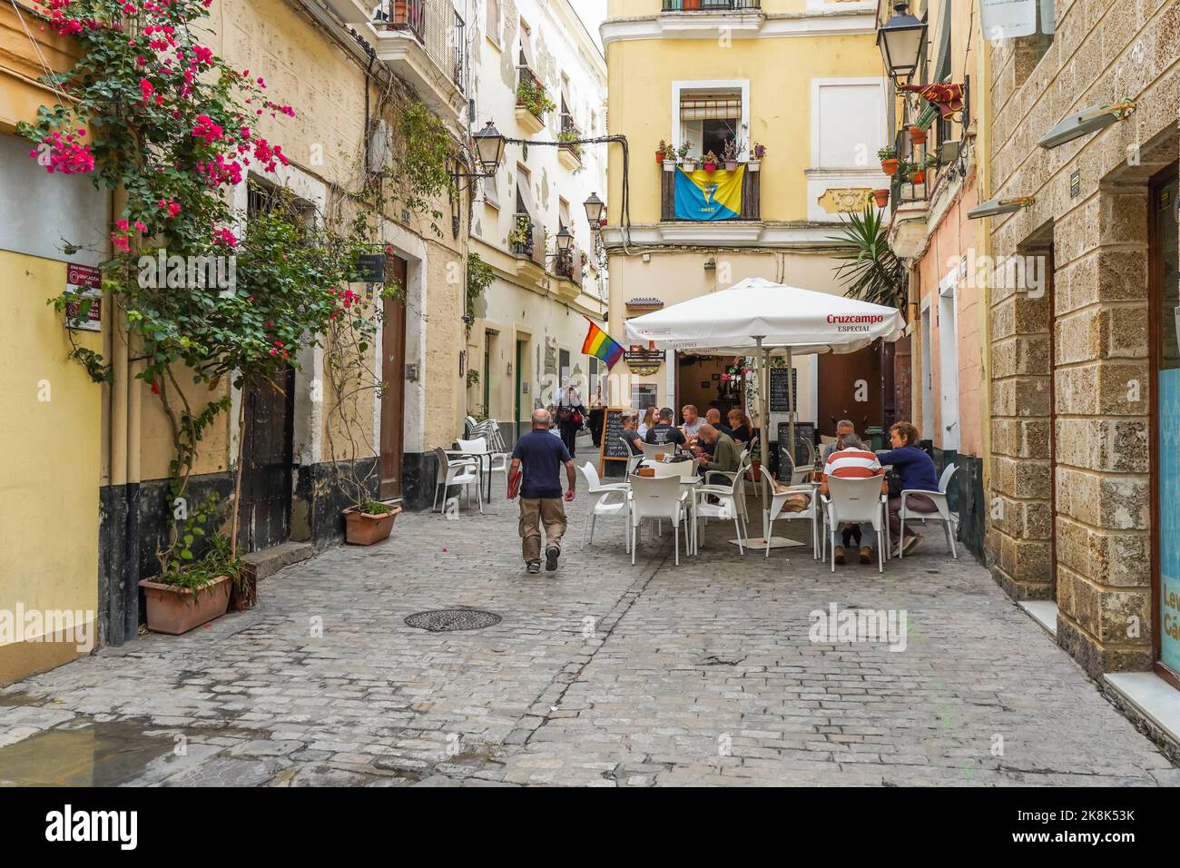 Cadiz old town centre andalusia spain hi-res stock photography and ...