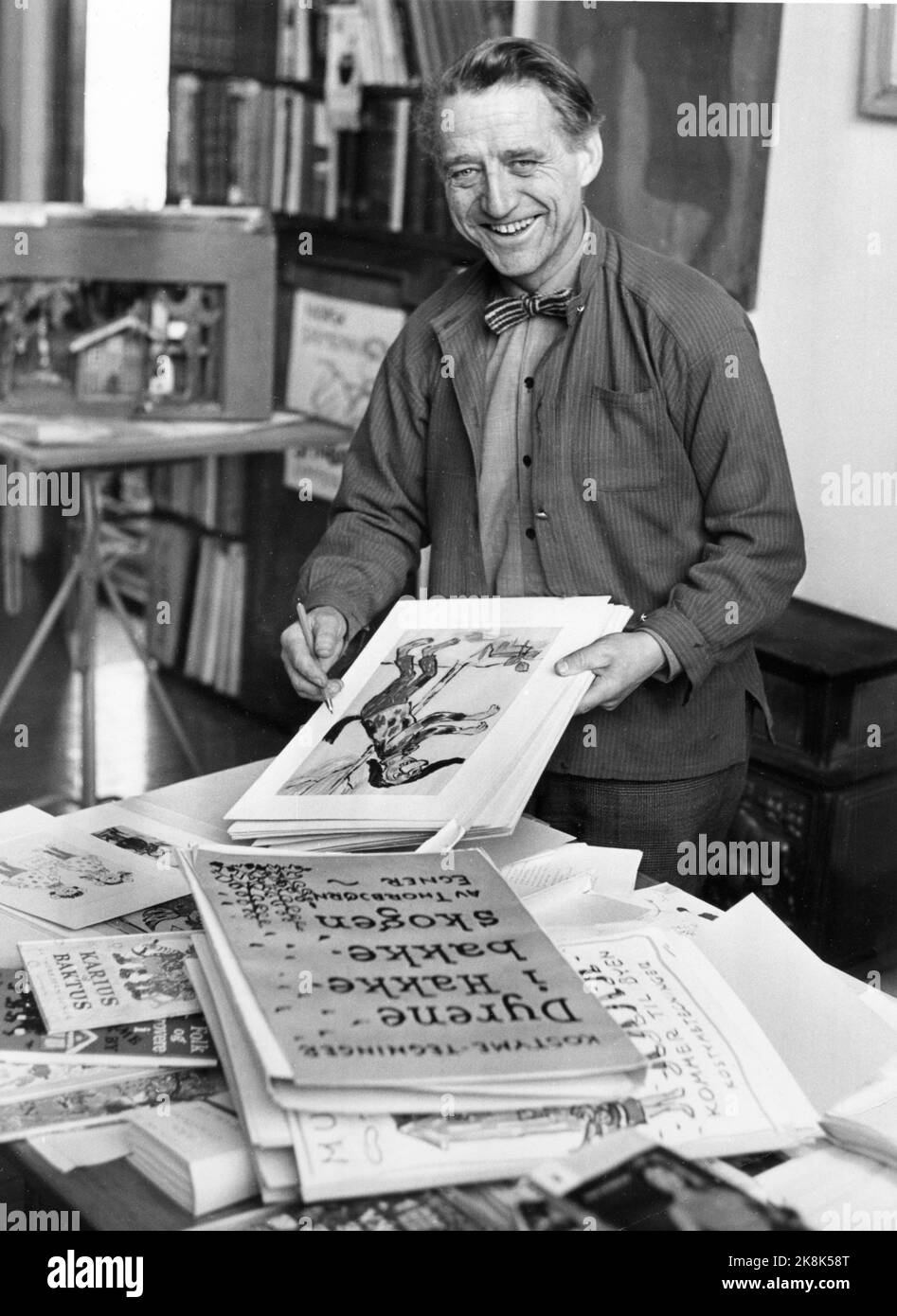 The animals in hakkebakkeskogen hi-res stock photography and images - Alamy