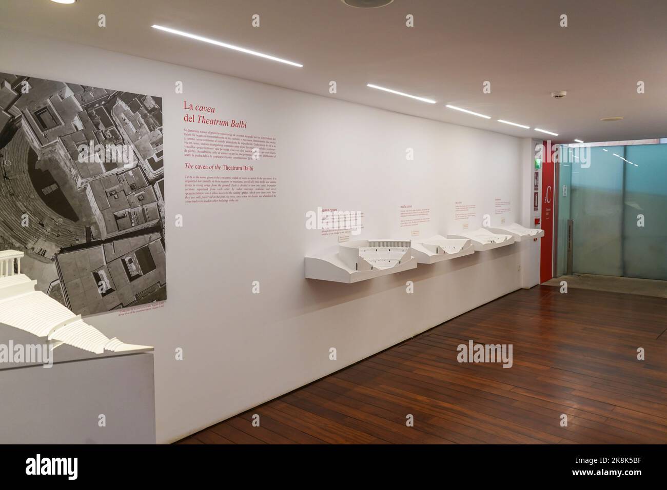 The museum of the Roman theatre of Cádiz (Theatrum Balbi) ancient ...