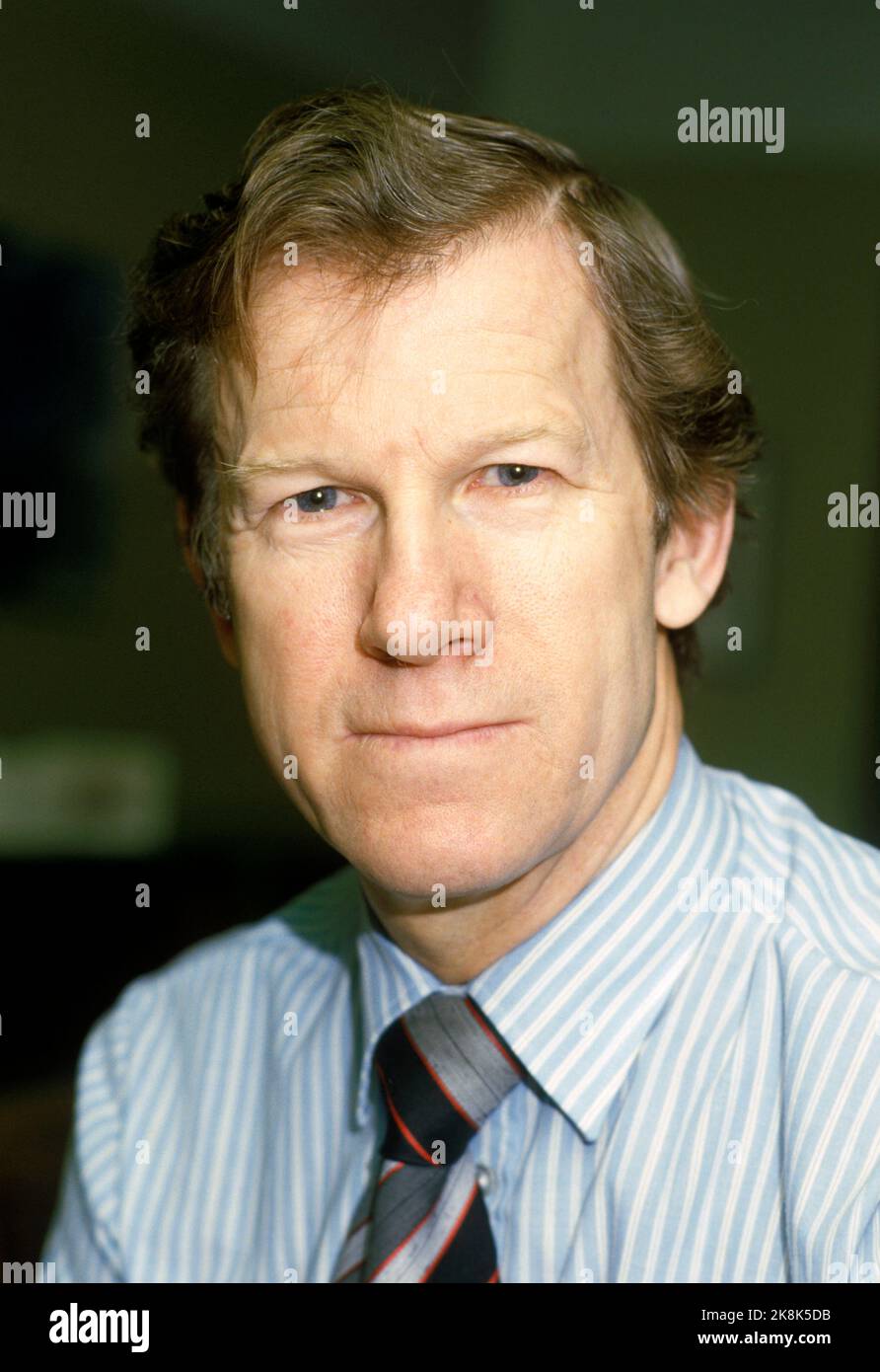 December 1984 price director egil bakke photo hi-res stock photography ...