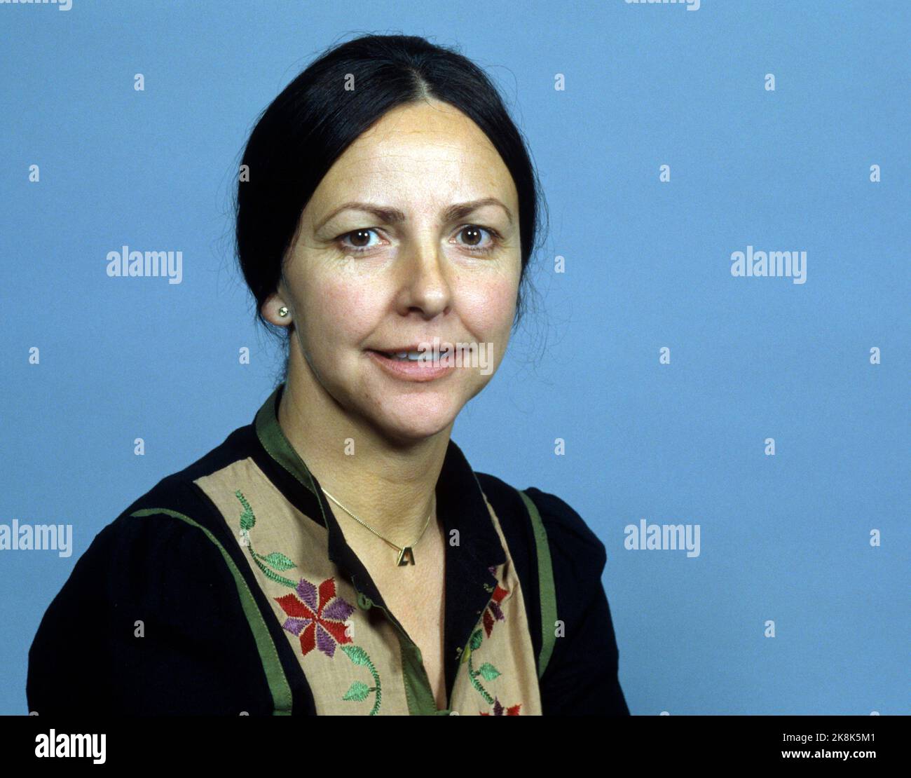 1981 storting representative grethe knudsen photo hi-res stock ...