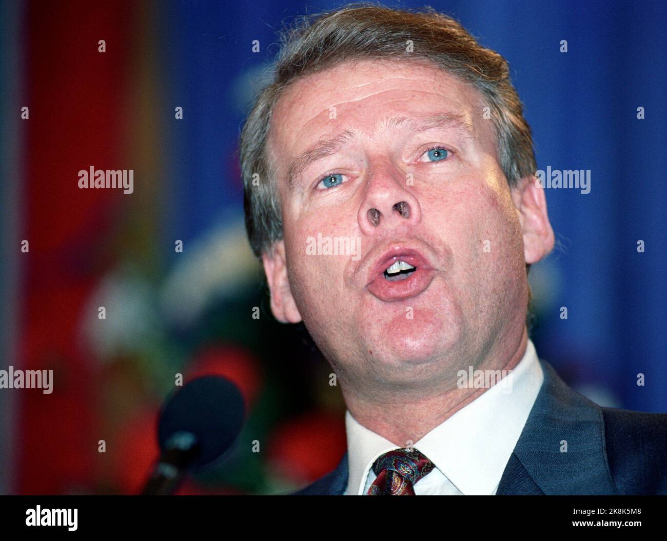 Loen 16 March 1991. Progress Party's national meeting in Loen 1991 ...