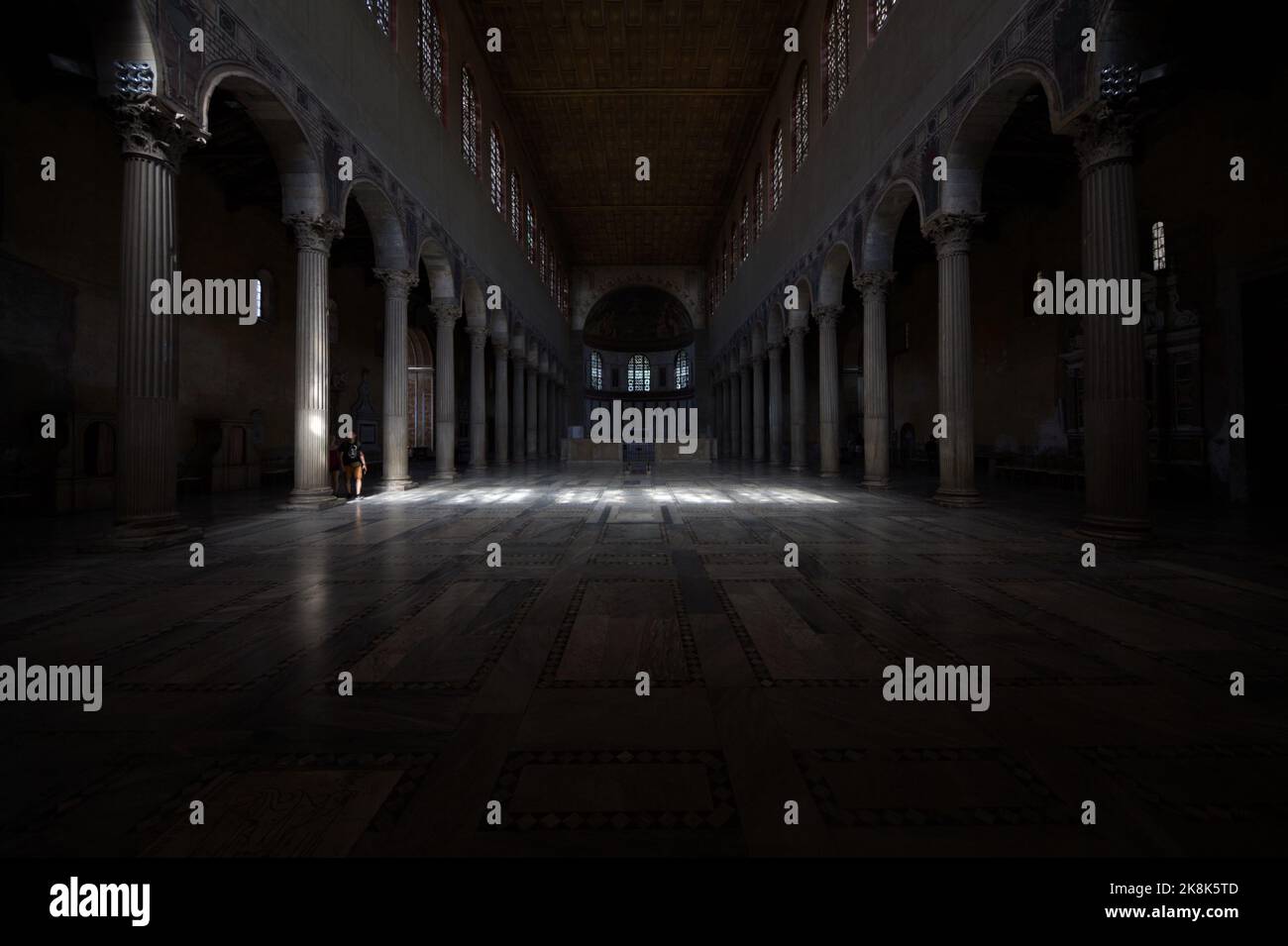 Basilica of Saint Sabina (422 AD), the oldest extant ecclesiastical ...