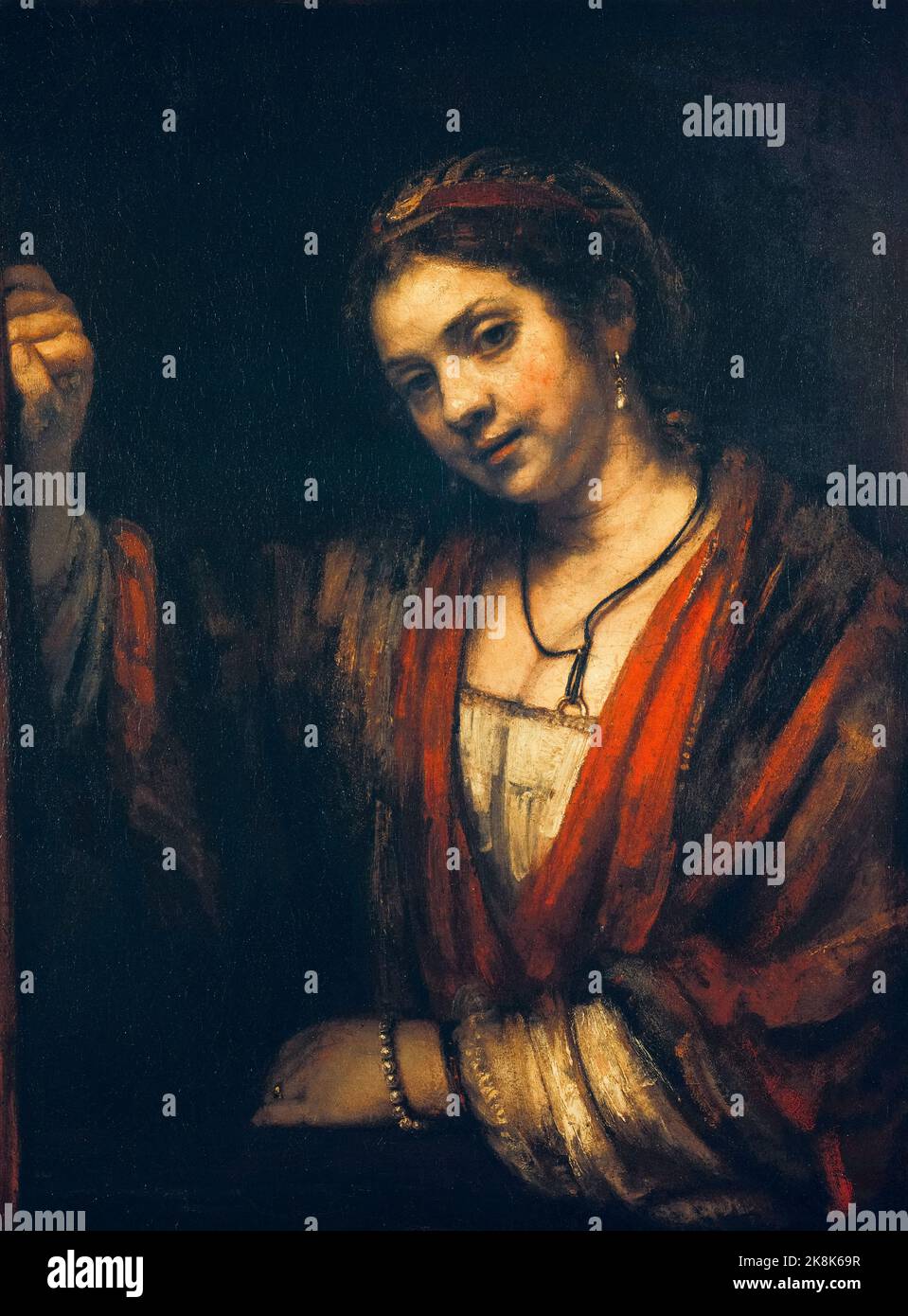 Rembrandt van Rijn, Hendrickje Stoffels (1626-1663), longtime partner ...