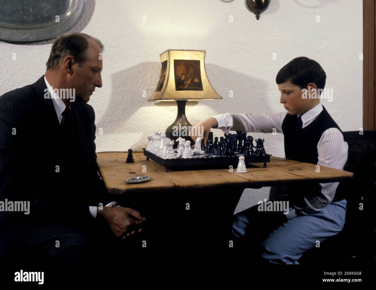 The Crown Prince family at Skaugum 19-5-1983. Prince Haakon Magnus ...