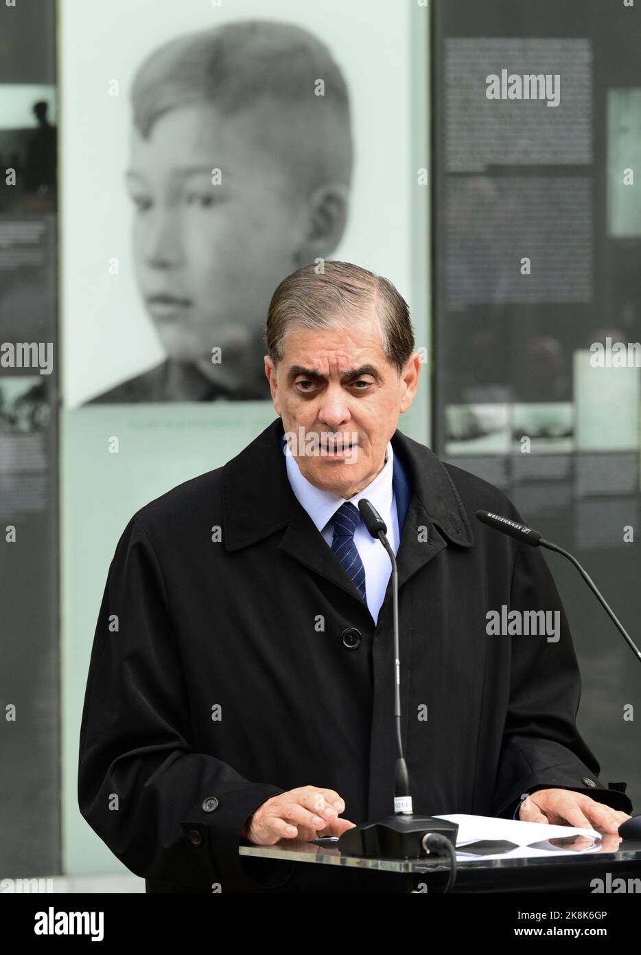 Berlin, Germany. 24th Oct, 2022. Romani Rose, Chairman of the Central ...