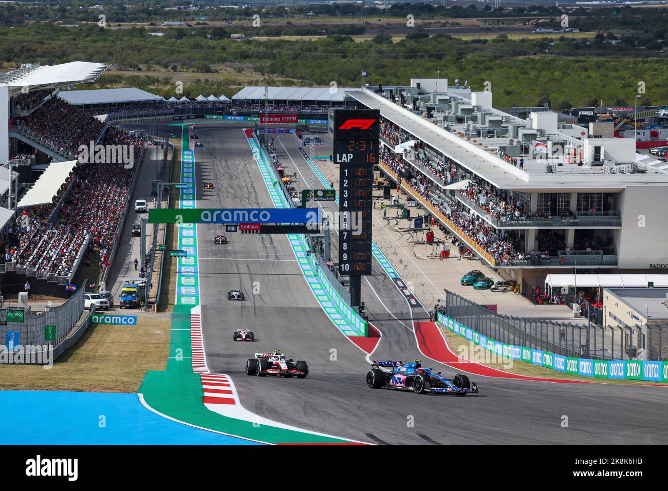 Austin, USA. 23rd Oct, 2022. #31 Esteban Ocon (FRA, BWT Alpine F1 Team ...