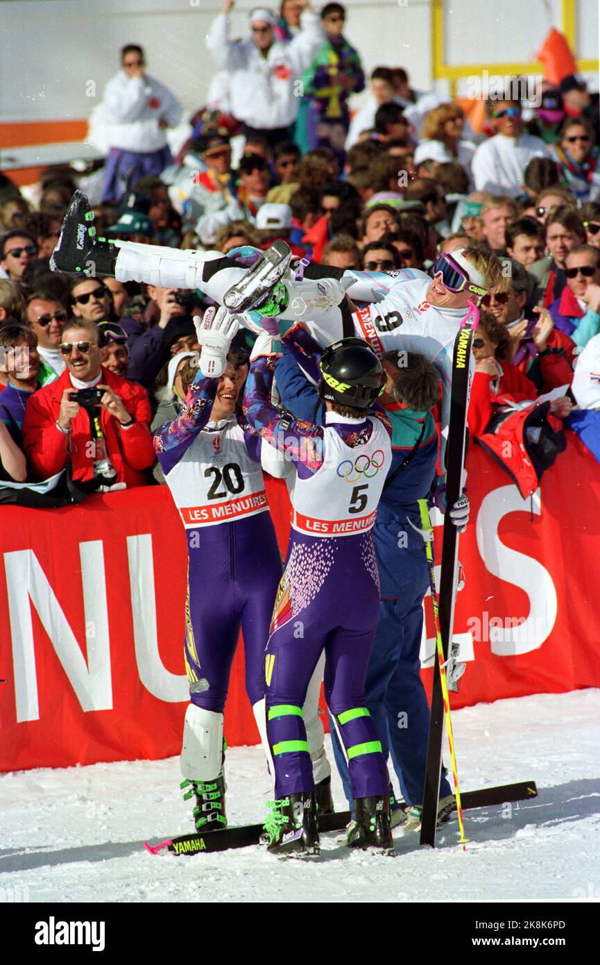 Lise aserud ntb ntb alpine happiness olympics hi-res stock photography ...