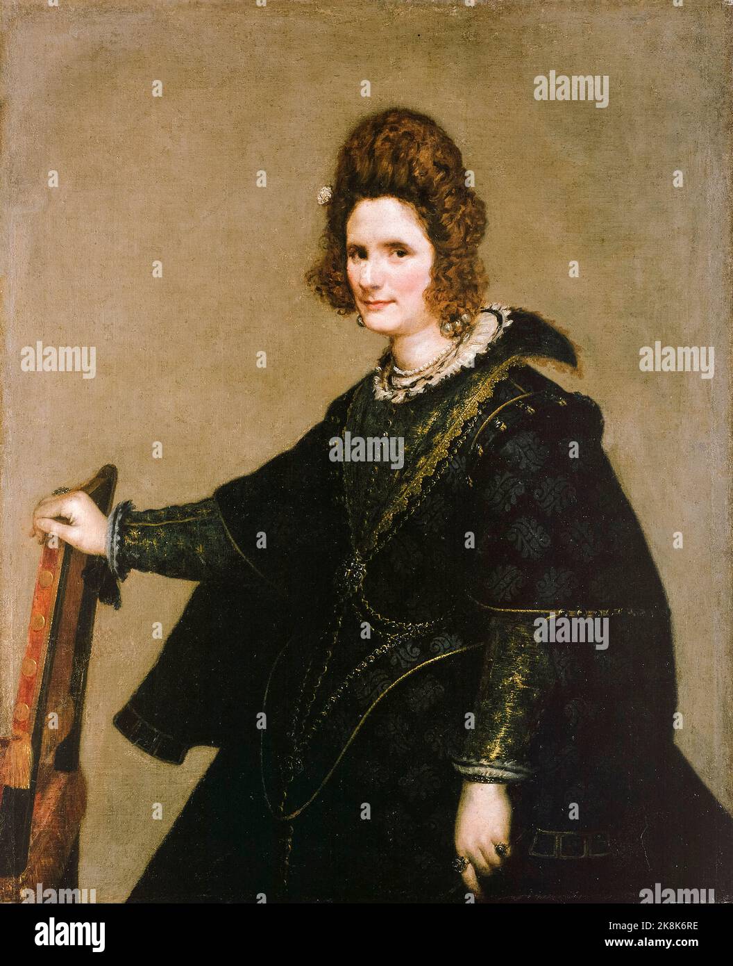Diego Velazquez, Portrait of a Lady, painting in oil on canvas, circa ...