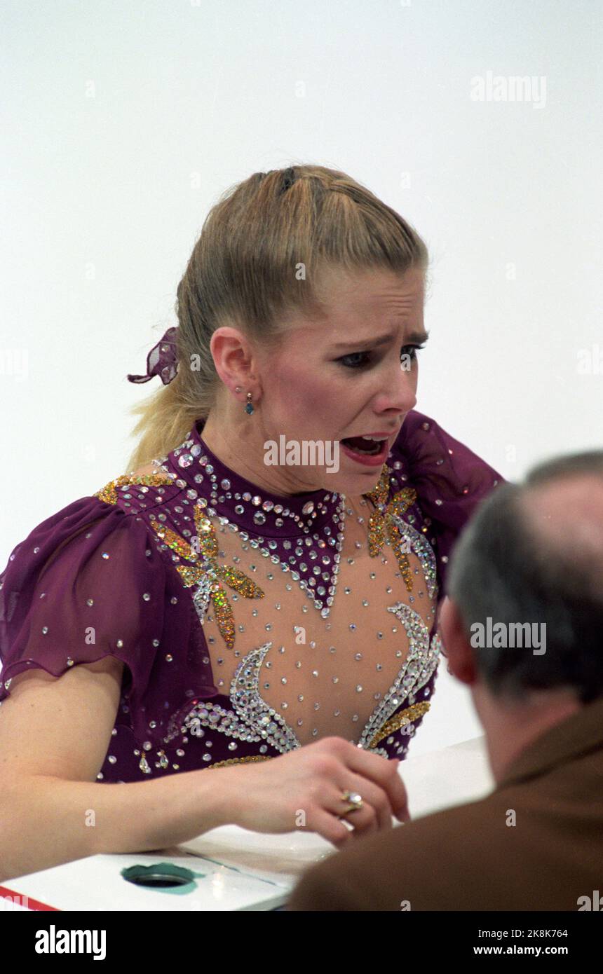 Hamar Olympics 19940225; Winter Olympics at Lillehammer 1994 American ...