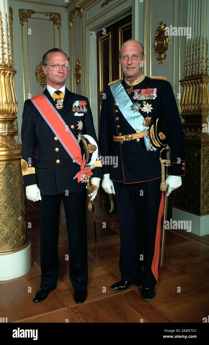 Oslo. The Swedish royal couple Queen Silvia and King Carl Gustaf are visiting Norway with the ...