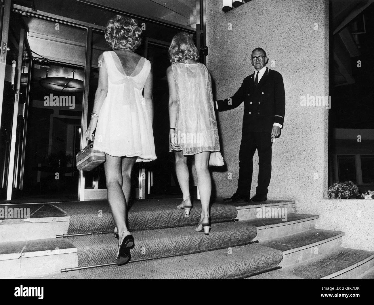 Oslo in the summer of 1969: The women's fashion is now so short that it ...