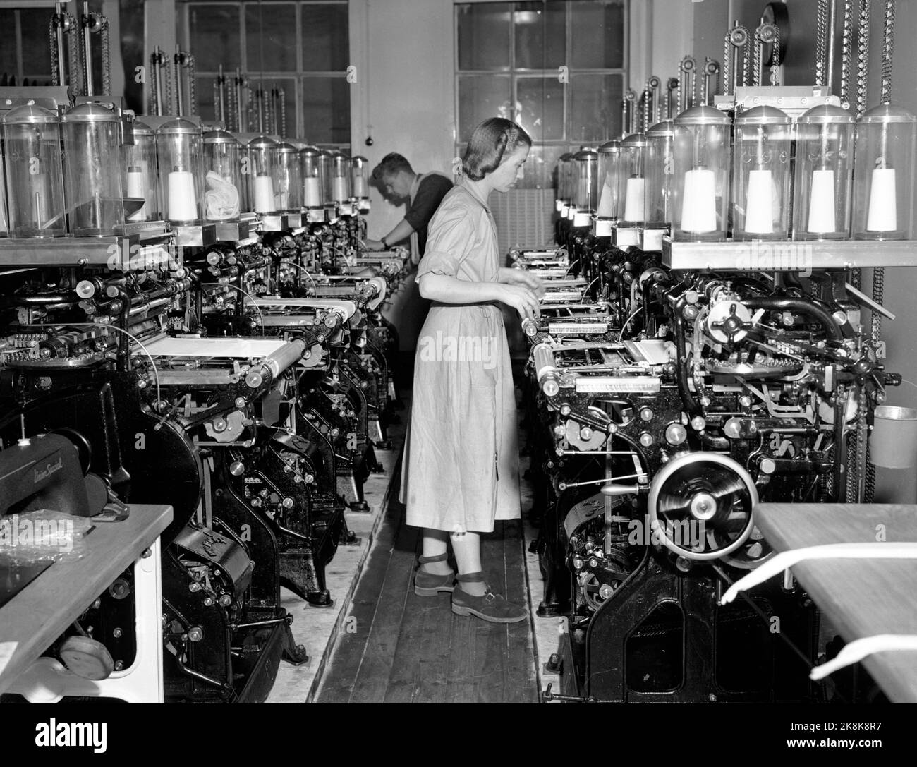 Woman in nylon stockings hi-res stock photography and images - Alamy