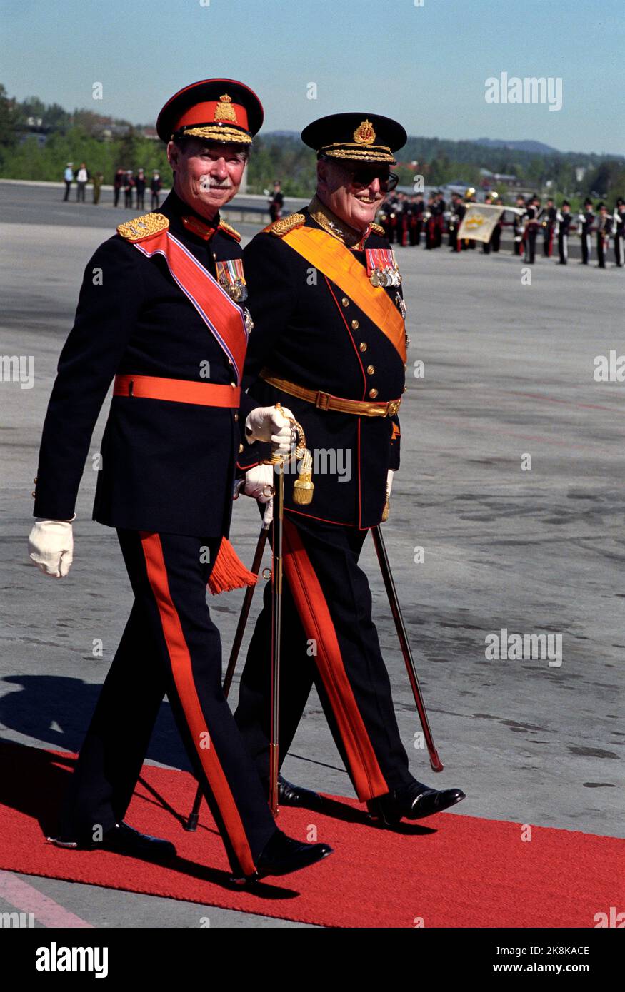 1990 king olav hi-res stock photography and images - Alamy