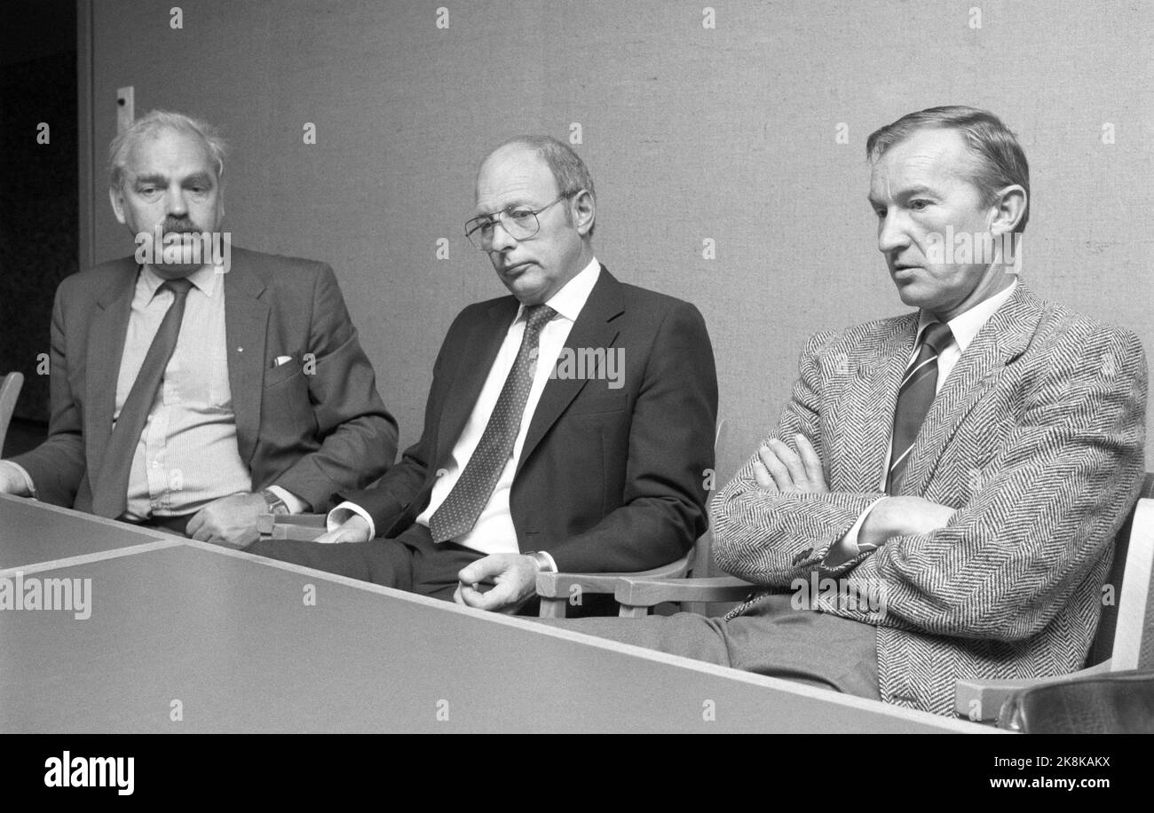 Oslo 19870610. Chairman Karl fond of KV/Kongsberg Weapon Factory (TH ...