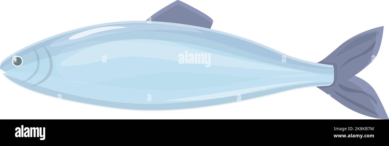 Cod fish icon cartoon vector. Sea herring. Sardine food Stock Vector ...