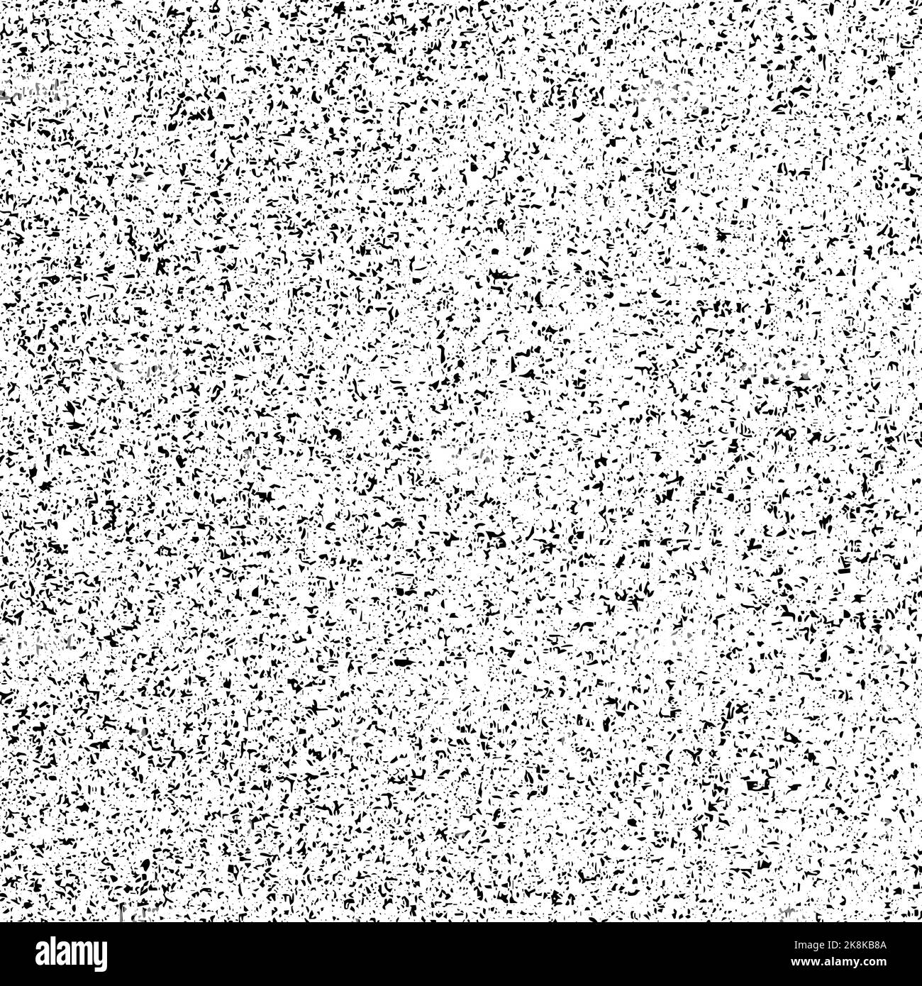 Abstract black and white background. White noise. Chaotic spots Stock ...