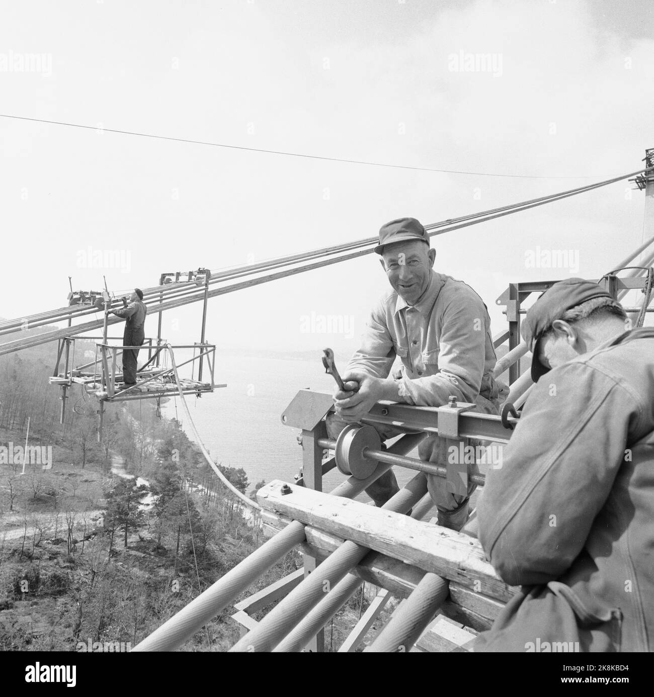 Kristiansand 19560609 The largest in Northern Europe The construction ...