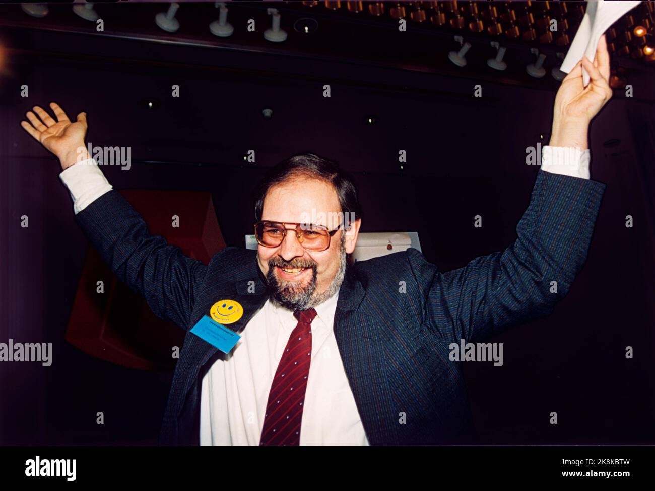Loen 19910317 politician jan simonsen hi-res stock photography and ...