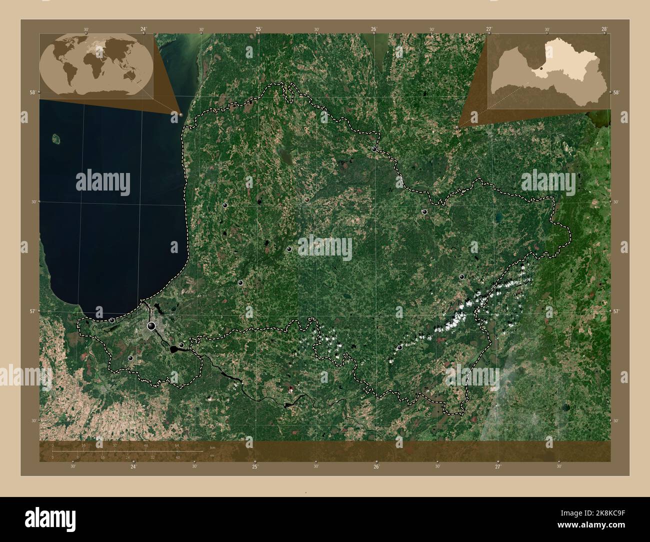 Map of valmiera hi-res stock photography and images - Alamy