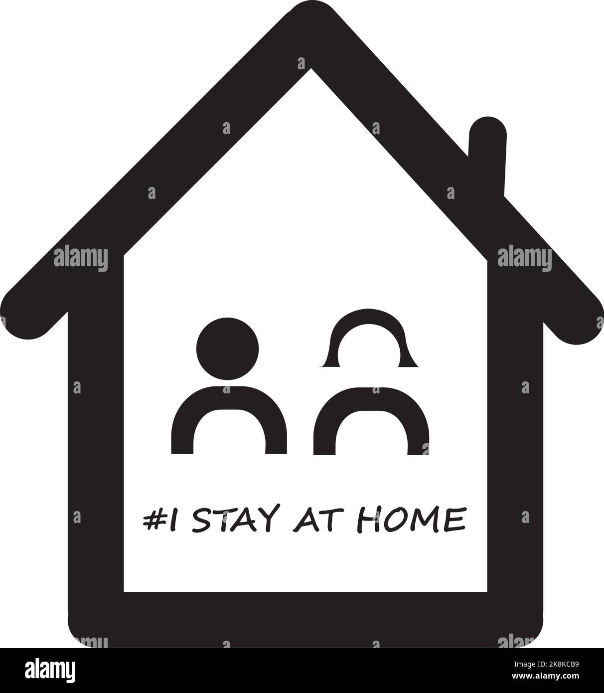 A design of I stay at home awareness social media campaign and ...