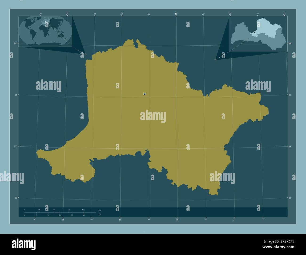 Valmiera maps hi-res stock photography and images - Alamy