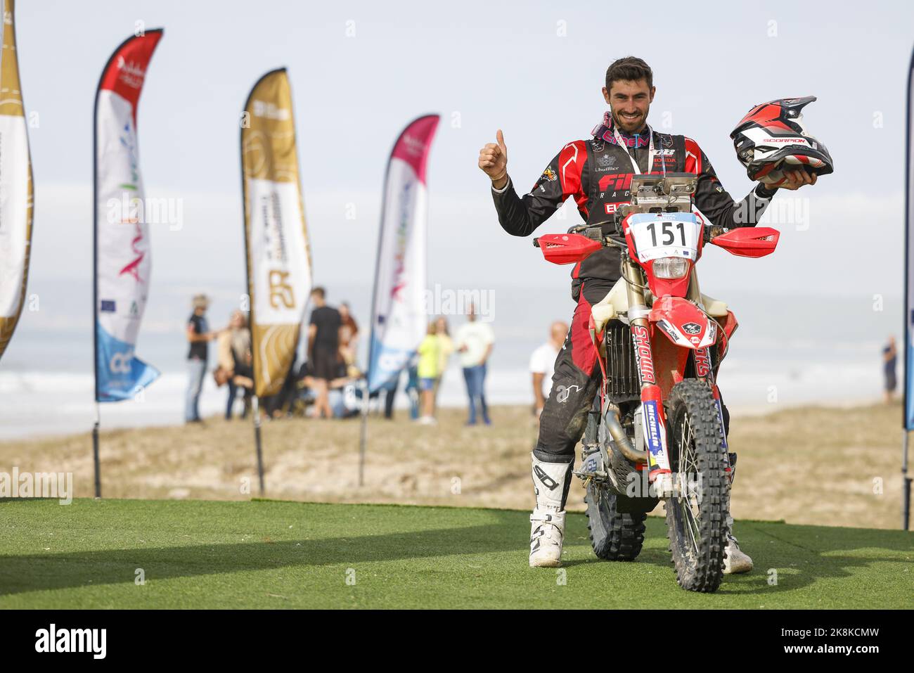 151 MIROIR Jeremy (fra), DB Motors, Honda 450 RX, action, podium during ...