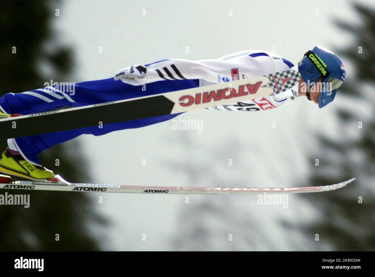 World Cup Jump K-12MM Lysgaardsbakken, Lillehammer. Janne Ahonen from ...